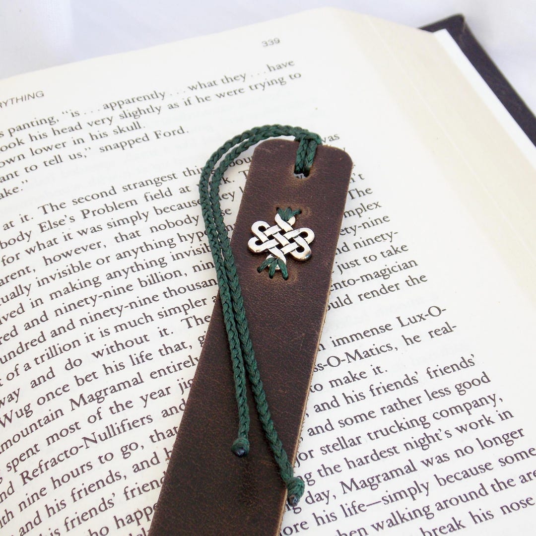 Personalized Celtic Bookmark, Endless Knot Bookmark, Infinity Knot ...