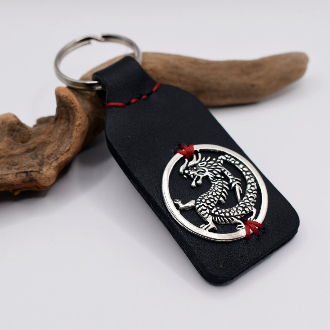 PERSONALIZED Chinese Dragon Keychain, Zodiac - Year of the Dragon ...