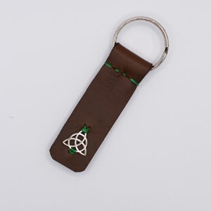 Triquetra Keychain, Trinity Knot Keychain, Friendship Key-ring, LARP ...
