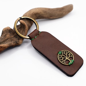 PERSONALIZED Tree of Life Keychain, Celtic Tree Keychain, Nordic Key ...