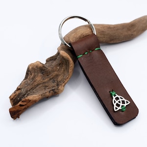 Triquetra Keychain, Trinity Knot Keychain, Friendship Key-ring, LARP ...