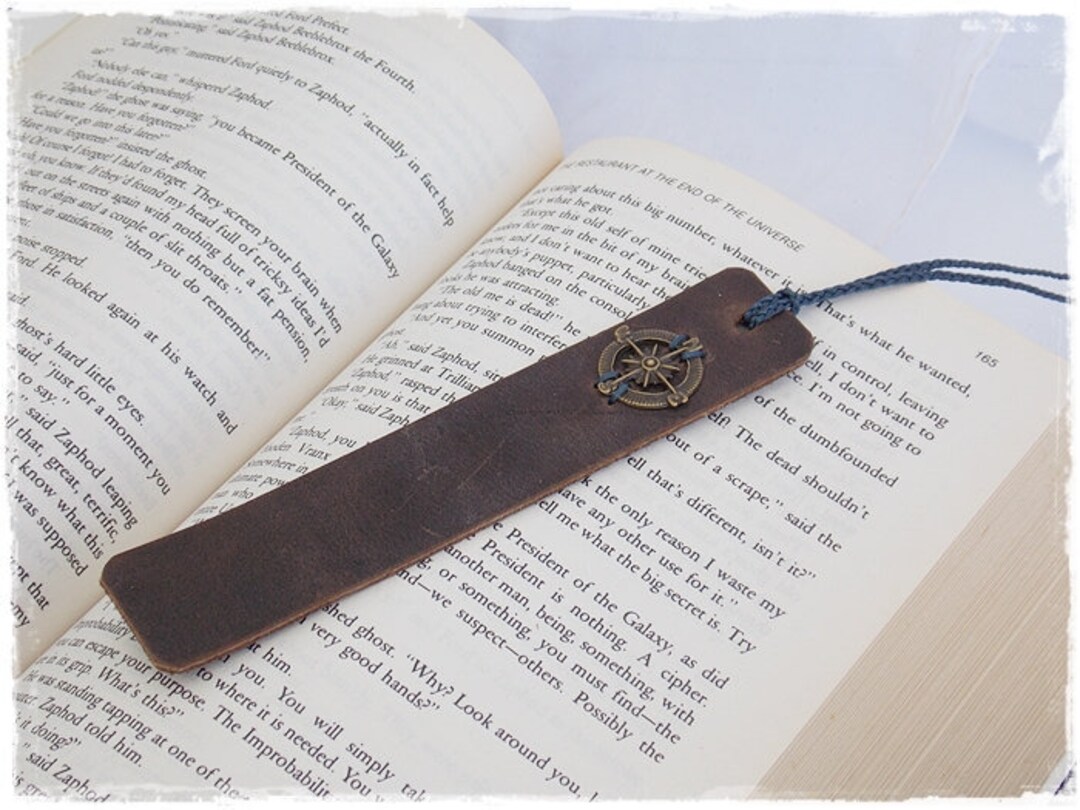 Compass Bookmark, Voyager Themed Bookmark, Travel Bookmark, Nautical ...