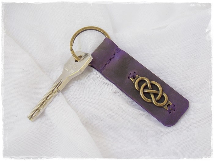 Celtic Key-Ring Infinity Keychain Nordic Key-Ring Gaelic | Etsy