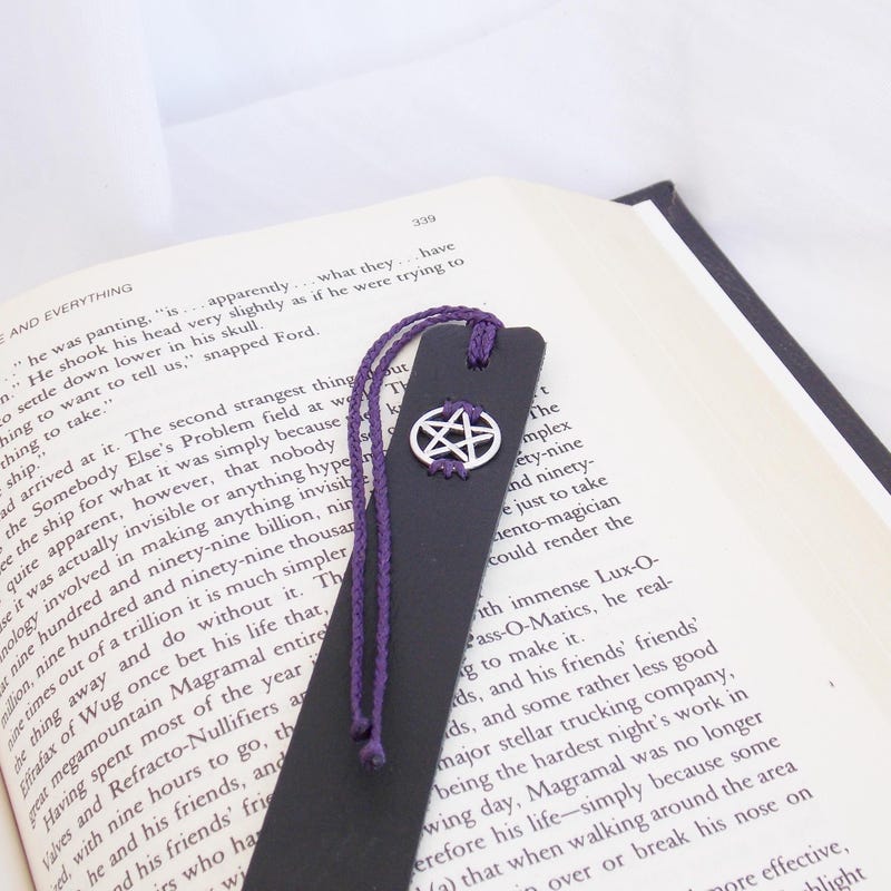 Bookmark Leather - Etsy