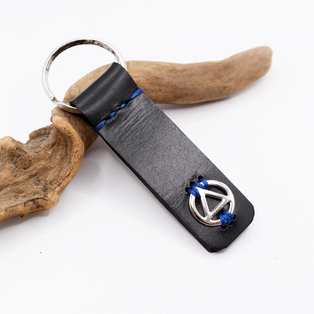 PERSONALIZED Sobriety Keychain, Alcoholics Anonymous Keychain, Sober ...