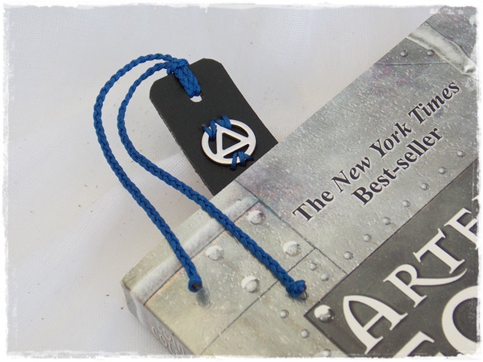 AA Bookmark Sobriety Bookmark Leather Anniversary Gift | Etsy