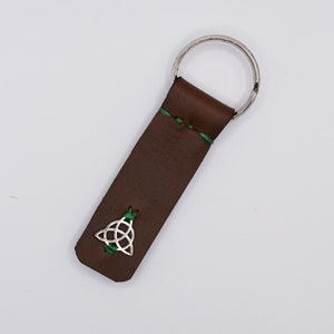 Triquetra Keychain, Trinity Knot Keychain, Friendship Key-ring, LARP ...