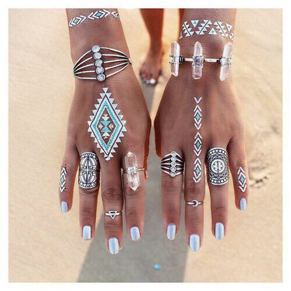 Silver Colored Tattoos