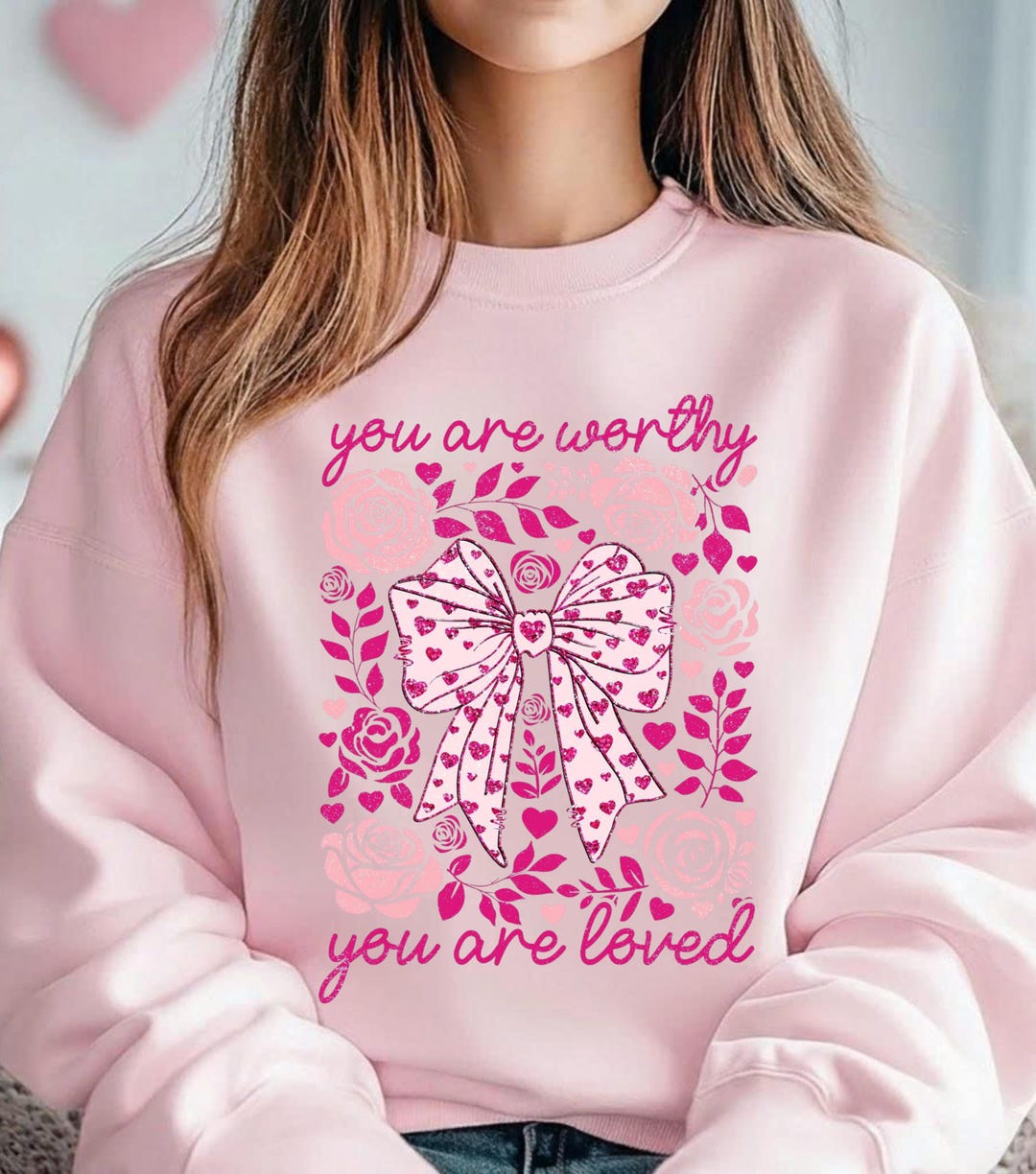 Pink Bow Affirmation PNG - Sublimation Design (digital Download) - Etsy
