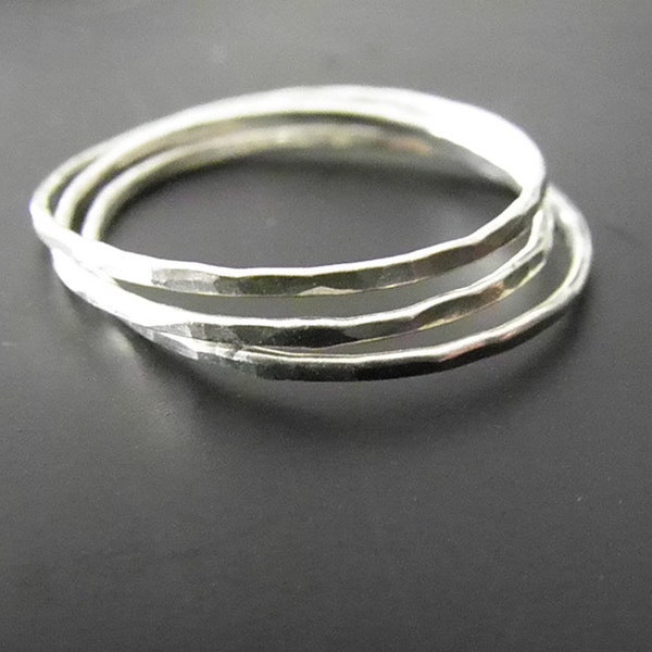 Women Silver Ring Sets - Etsy
