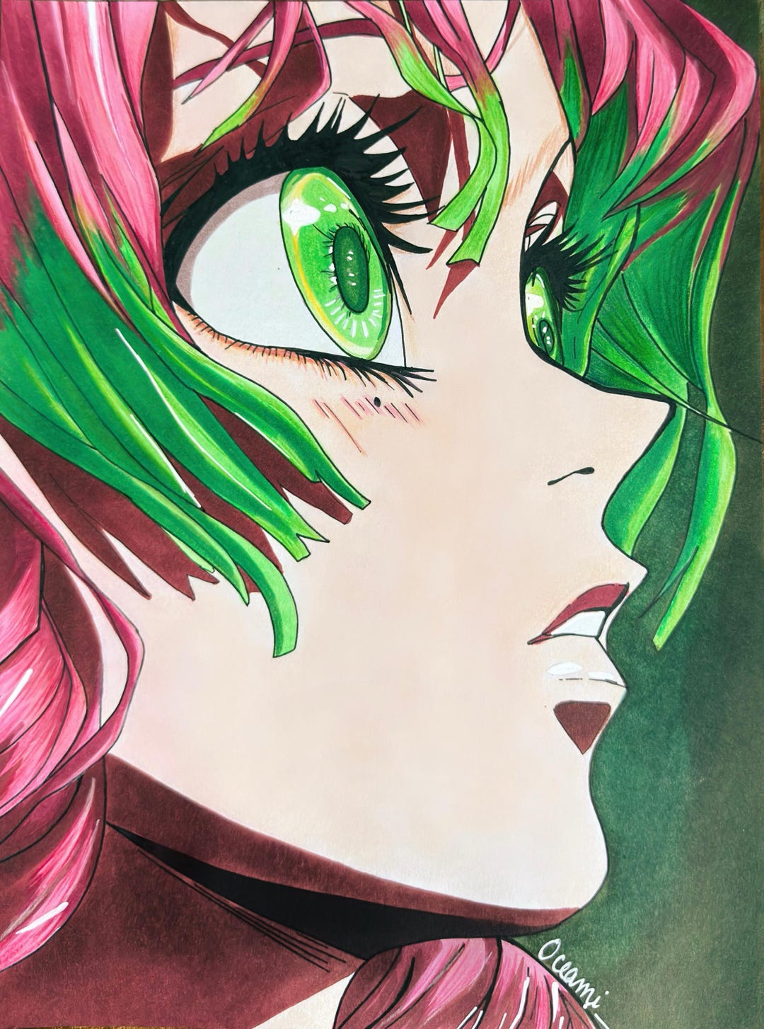 Portrait of Mitsuri Kanroji – Demon Slayer – Full-color Manga ...