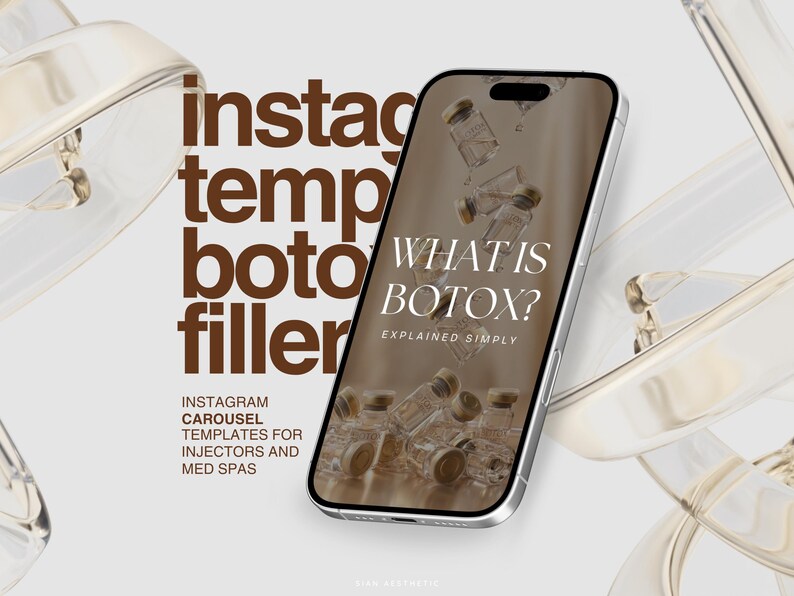 Nurse Injector Instagram Templates, Botox and Dermal Fillers Templates ...