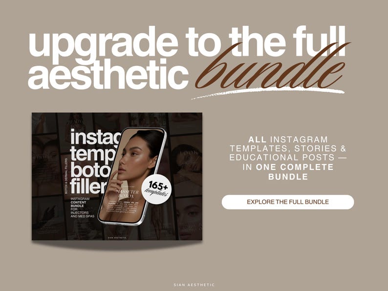 Nurse Injector Instagram Templates, Botox and Dermal Fillers Templates ...