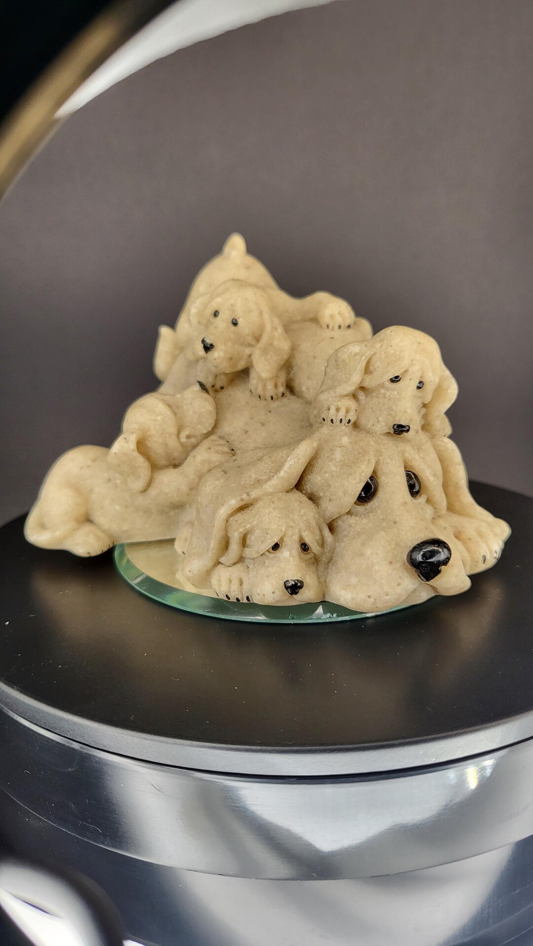 Adorable Quarry Critter Mom With Little Hound Puppies - Etsy