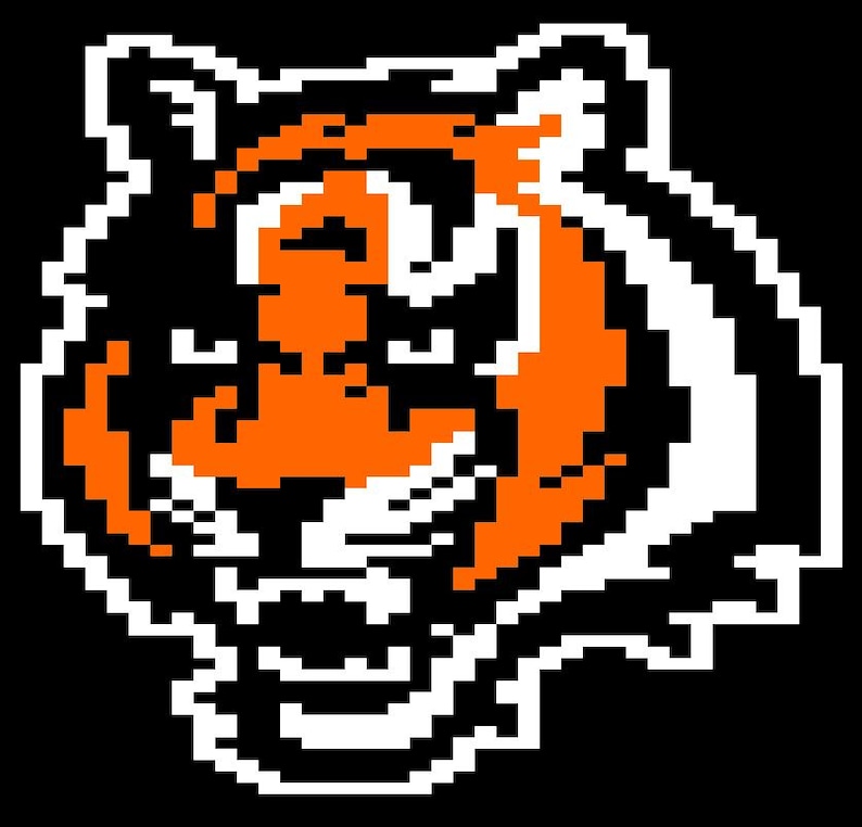 Chunky Hand-knit Tiger Head-inspired Blanket Pattern - Etsy