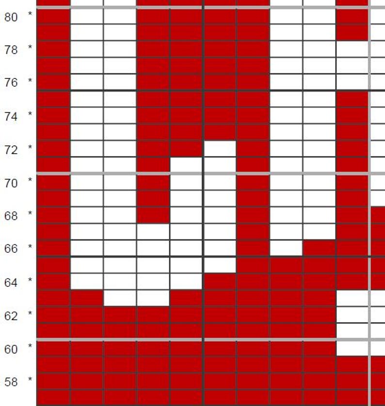 Chunky Hand-knit Hoosiers Champions-inspired Blanket Pattern - Etsy