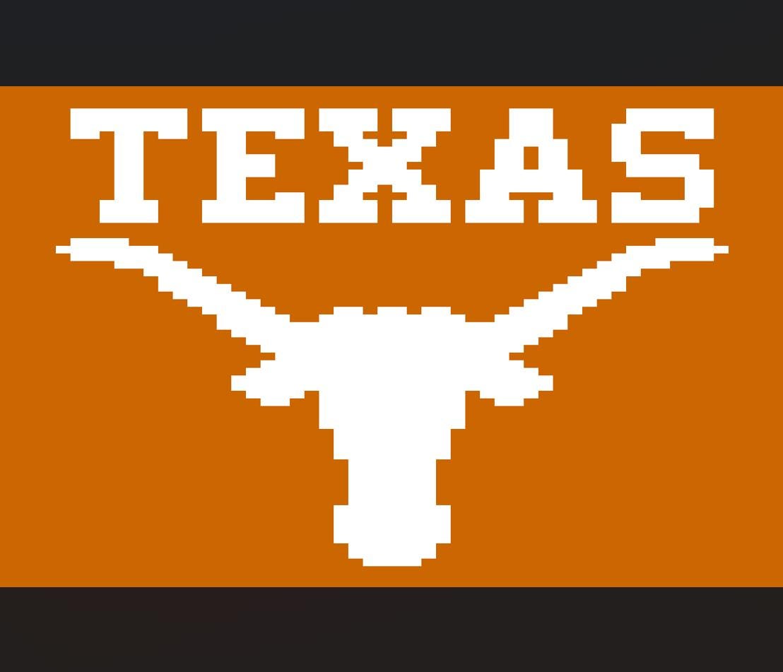 Chunky Hand-knit Longhorns-inspired Blanket Pattern - Etsy