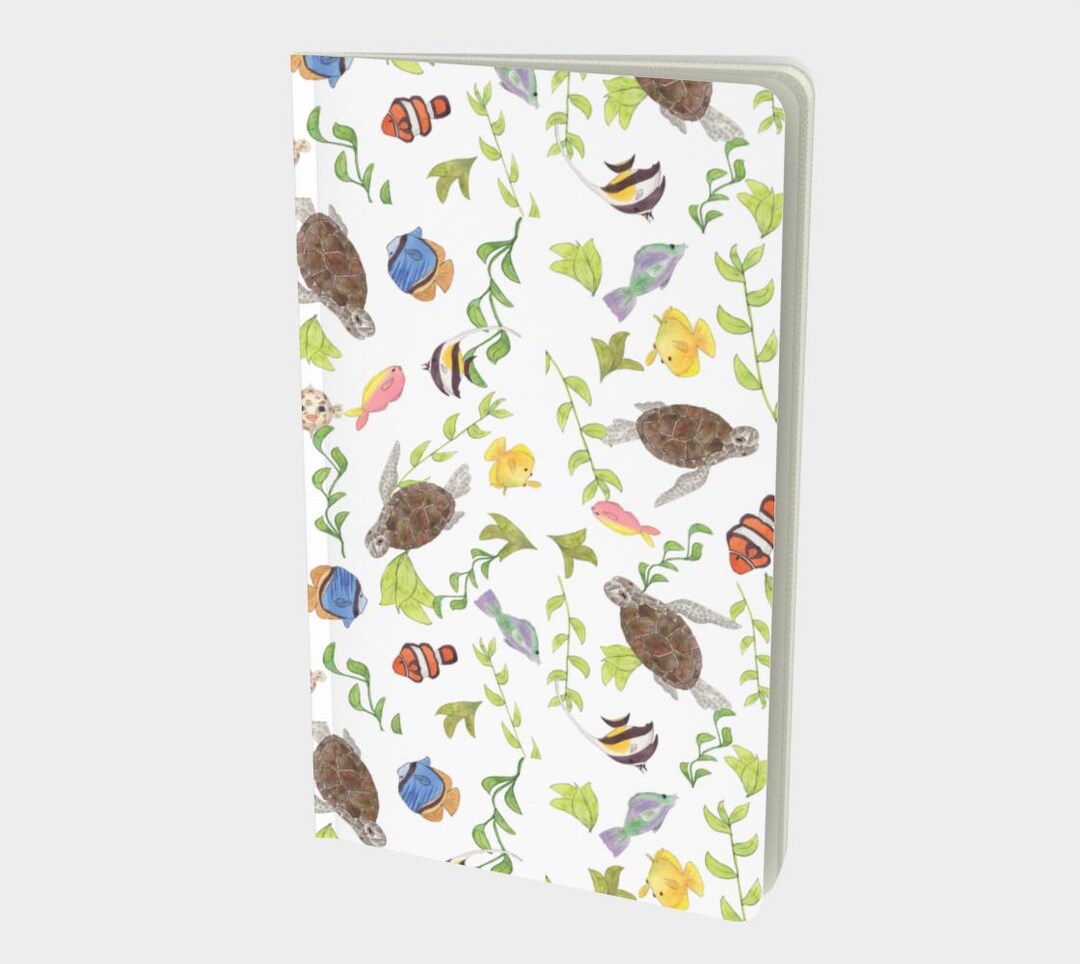 Maui Marine Life Small Notebook / Cute Notebook / Unique Notebook - Etsy