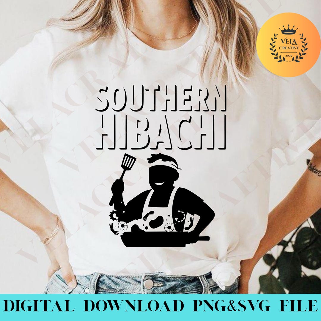Southern Hibachi Funny Food SVG PNG: Food Lover Meme Svg Png Kitchen ...