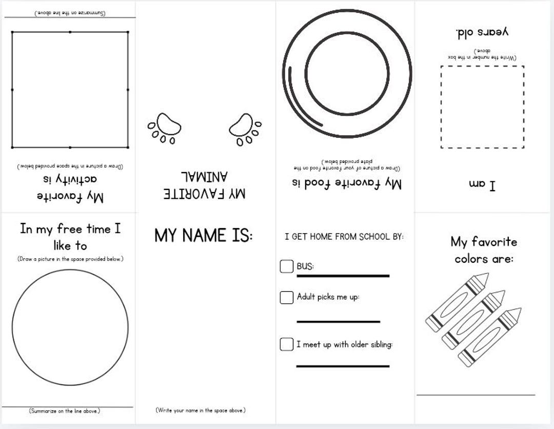 New Student Activity Book - Etsy