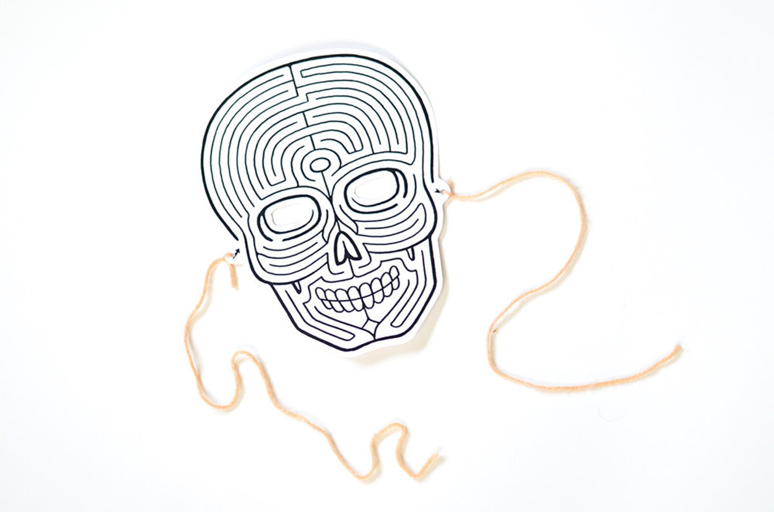 SKULL Maze / Instant DOWNLOAD Printable PDF / Fun Activity for All Ages ...