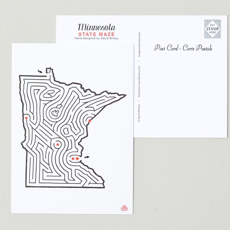 Minneapolis Postcard - Etsy