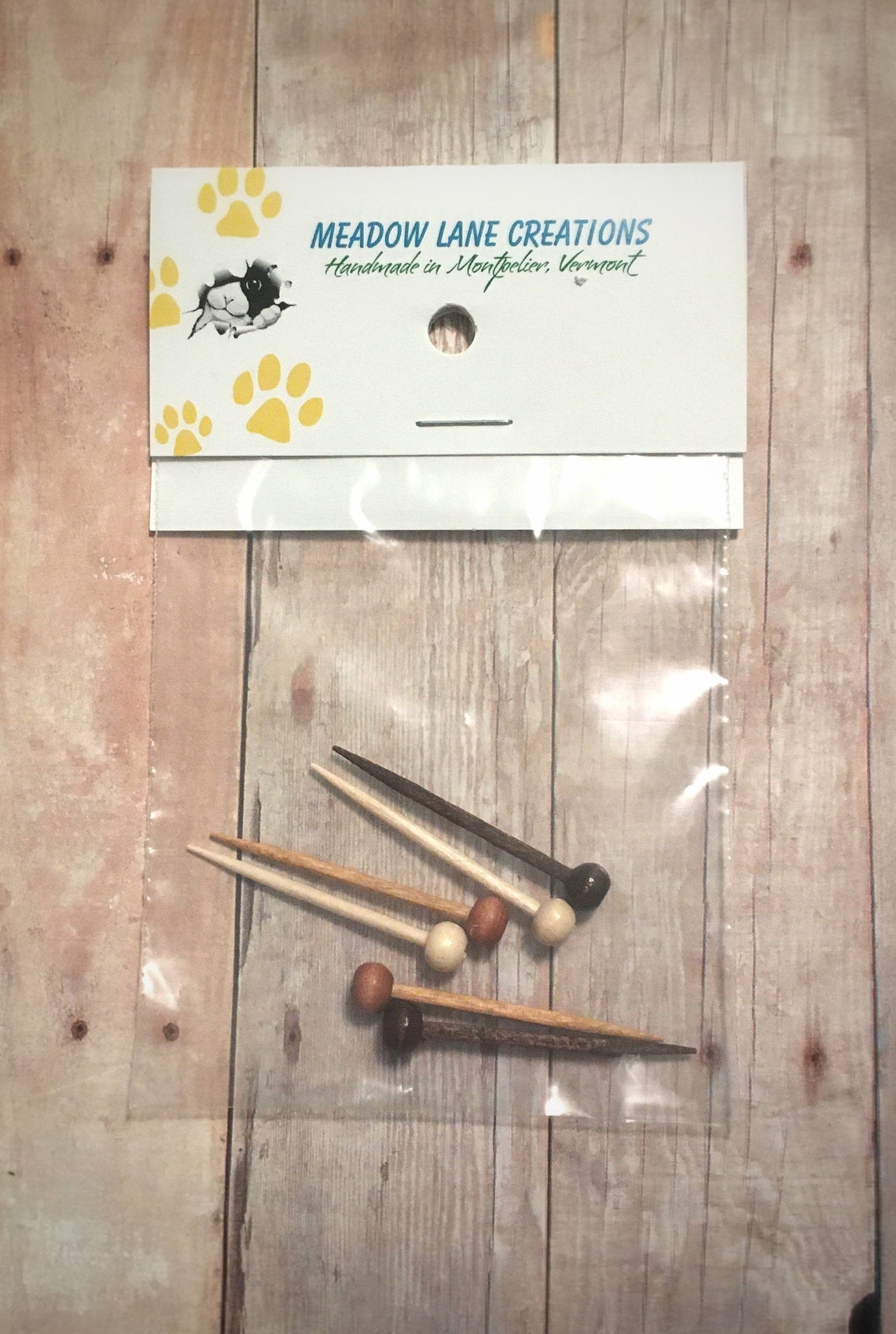 3 Pairs of Miniature Knitting Needles 1 1/2 Long | Etsy