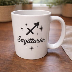 Zodiac Star Sign Mug | Astrology Coffee Mug | Birthday Gift | Horoscope ...