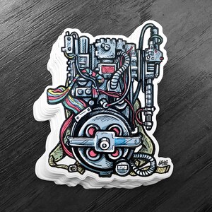 Proton Pack - Sticker Decal - FREE US SHIPPING - Etsy