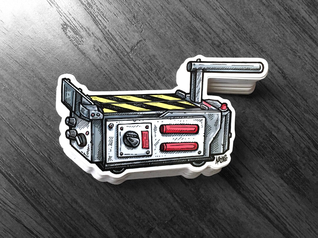 Ghost Trap - Sticker Decal - FREE US SHIPPING - Etsy