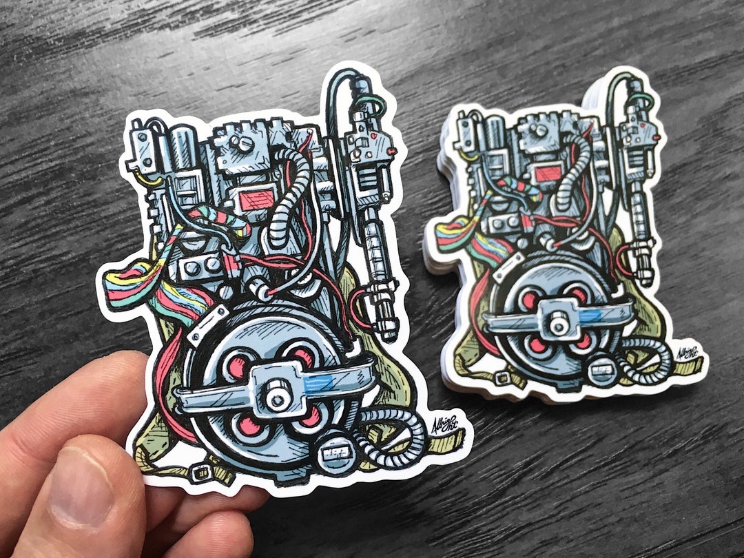 Proton Pack - Sticker Decal - FREE US SHIPPING - Etsy