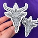 The Noble Baphomet - Humanism With Horns - Sticker Illustration ...