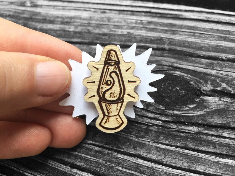 Mix-n-match Pin Pack 3-for-20 Engraved Solid Wood Lapel Pin | Etsy