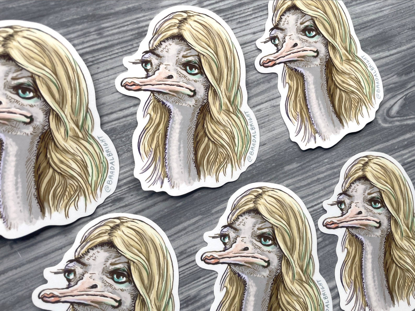 Sweet Dee is A Bird - Stickers & Magnets - Always Sunny Portrait ...