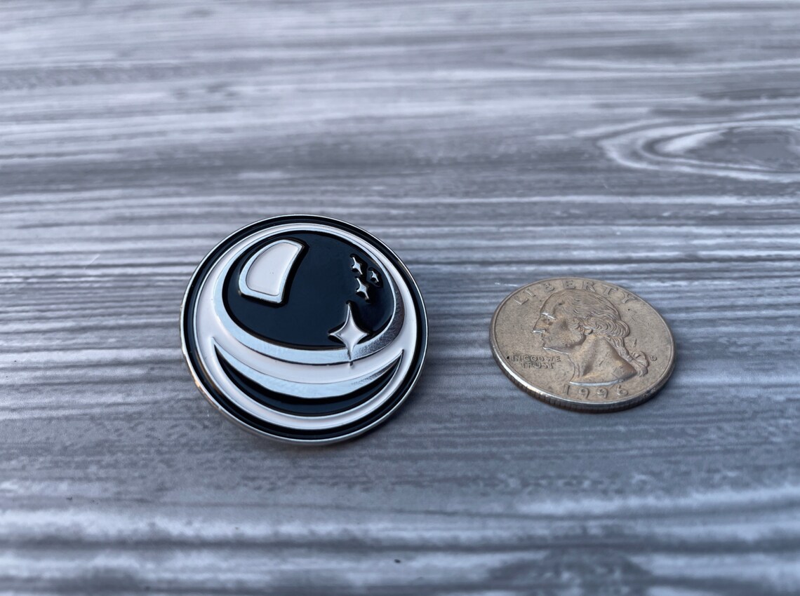 Pinball Lapel Pin Nickel & Enamel Pin Collectible Arcade | Etsy