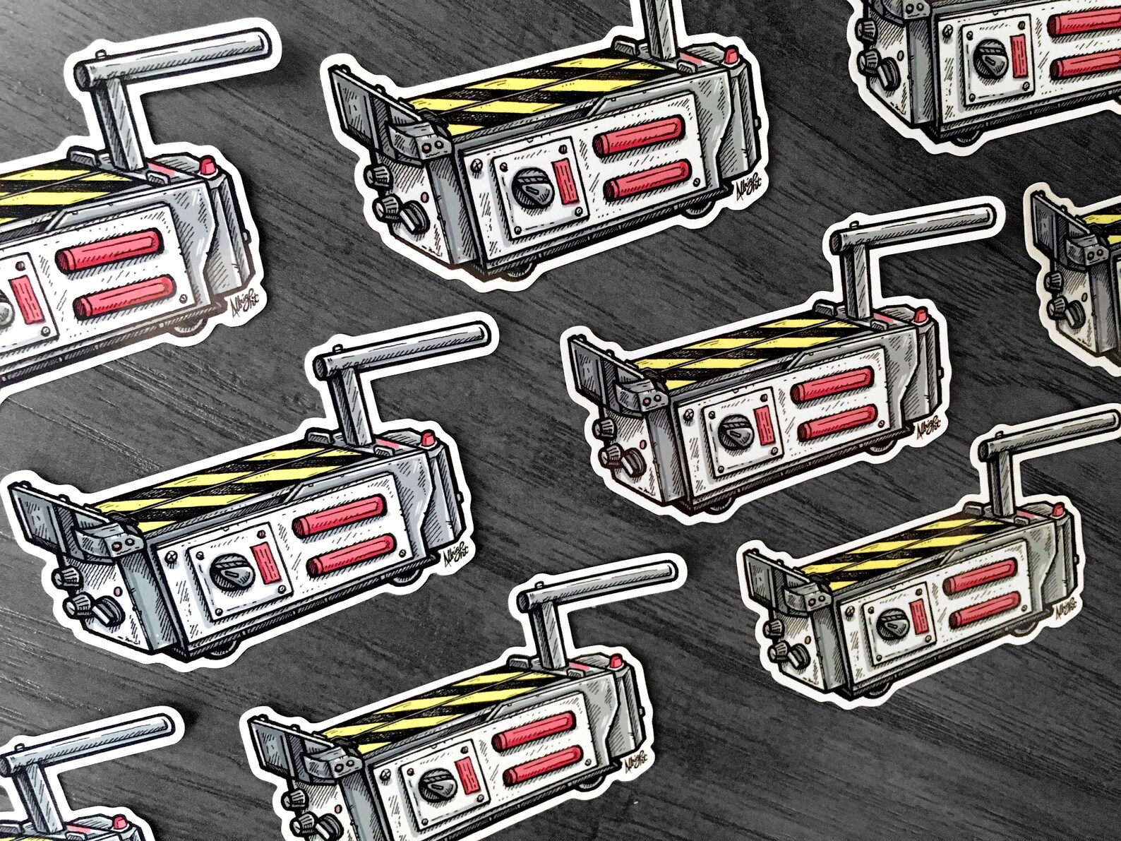 Ghost Trap - Sticker Decal - FREE US SHIPPING - Etsy