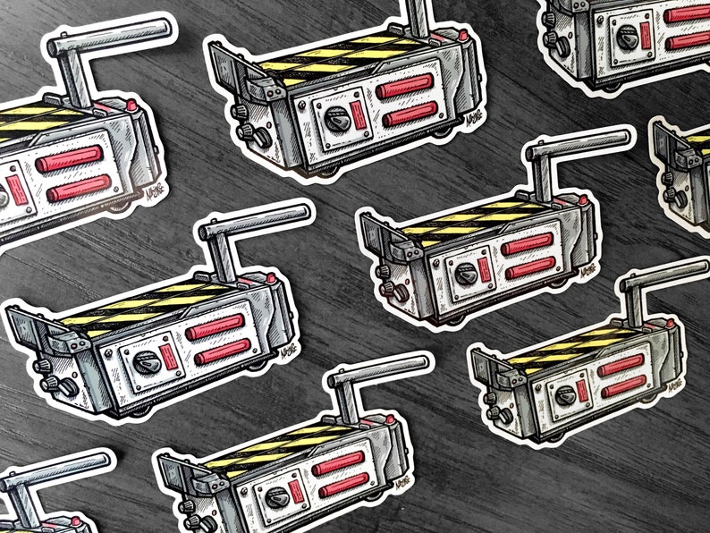 Ghost Trap - Sticker Decal - FREE US SHIPPING - Etsy