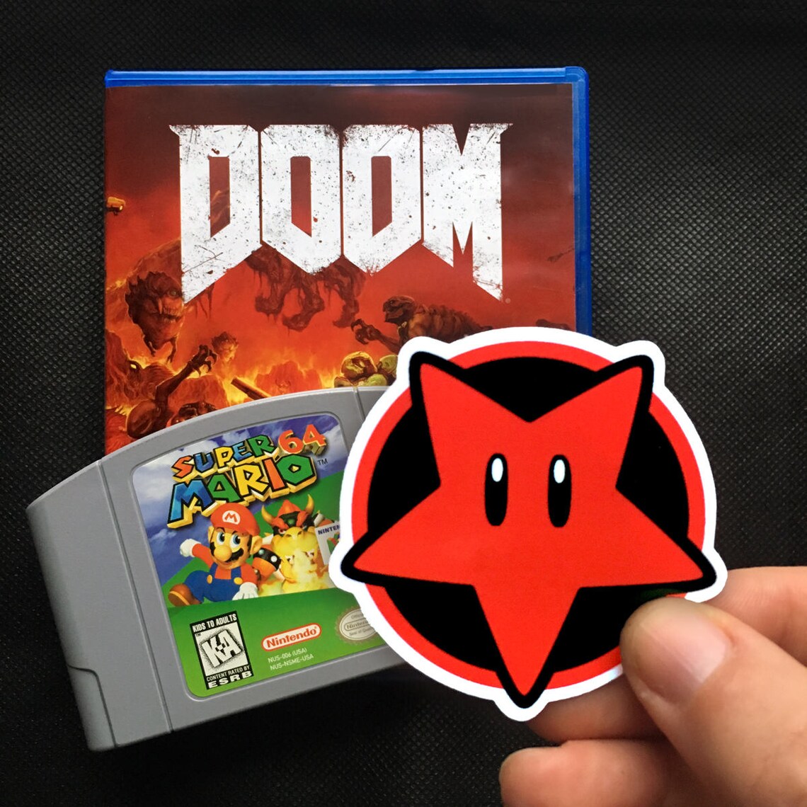 Super Mario Doom Koopaslayer Oldschool 3D With Glasses - Etsy