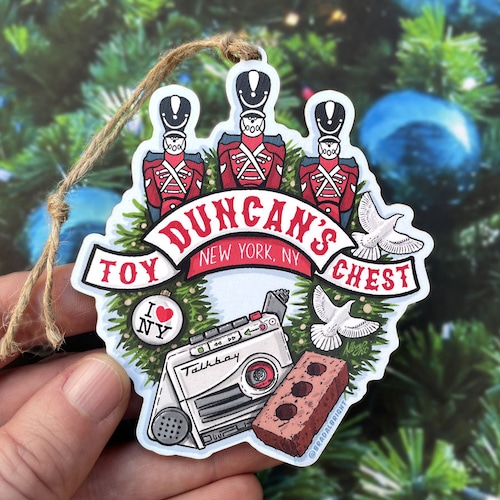 Duncan's Toy Chest Christmas Ornament Home Alone 2 - Etsy