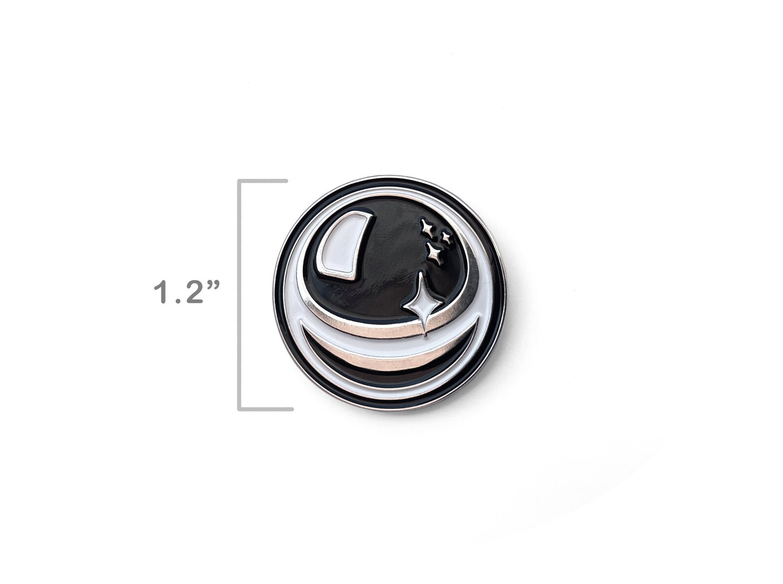Pinball Lapel Pin - Nickel & Enamel Pin Collectible Arcade Pinball Art ...