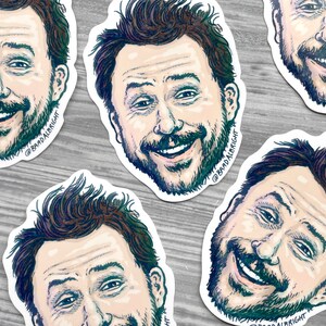 Charlie Kelly Stickers & Magnets - Always Sunny Portrait Illustration ...