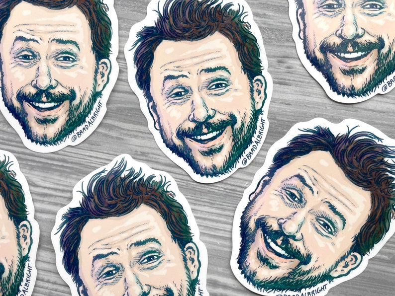 Charlie Kelly Stickers & Magnets Always Sunny Portrait - Etsy