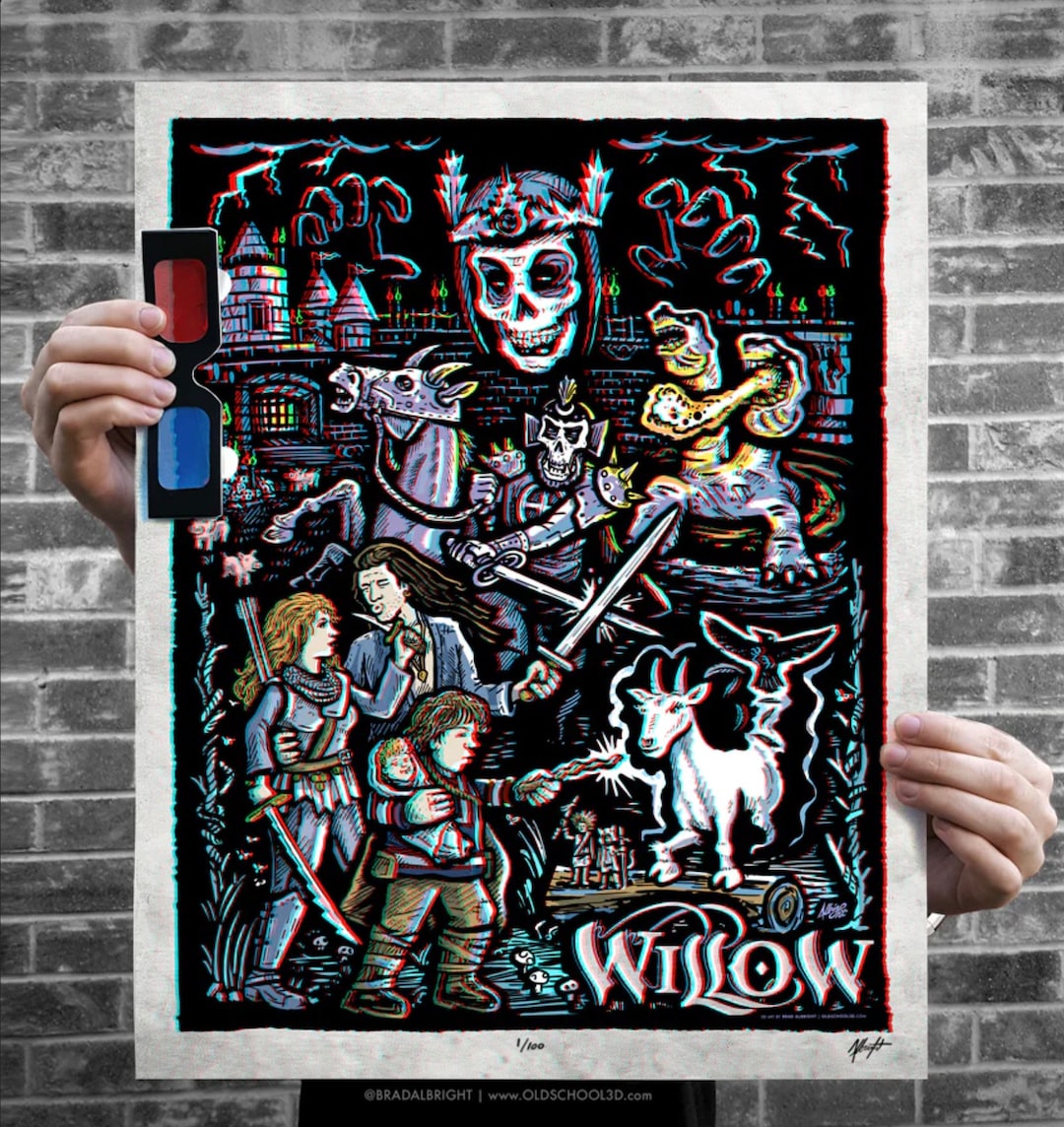 1988 Fantasy Classic - 3D Poster With Glasses - Limited Edition ...