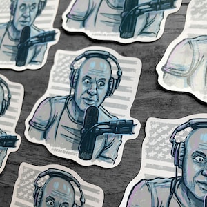 The Joe Rogan Stickersperience - Podcast Portrait Sticker Decal - FREE ...