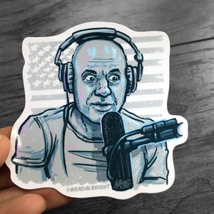 The Joe Rogan Stickersperience - Podcast Portrait Sticker Decal - FREE ...