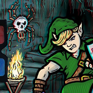 Link Breaking Pots - Zelda Ocarina of Time - Limited Edition 3D ...