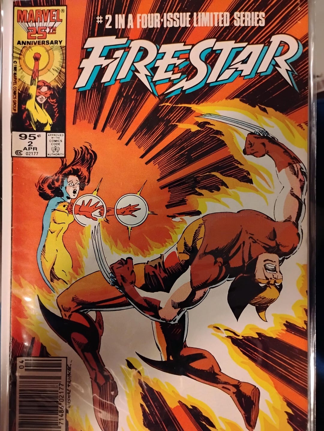 FIRESTAR 3 (9.2) ART Adams Marvel Comic (b022) - Etsy