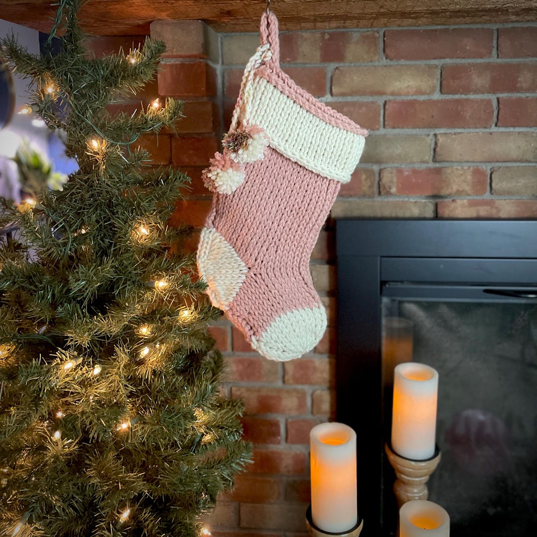 Tunisian Crochet Pattern // Heirloom Tunisian Stocking Pattern - Etsy