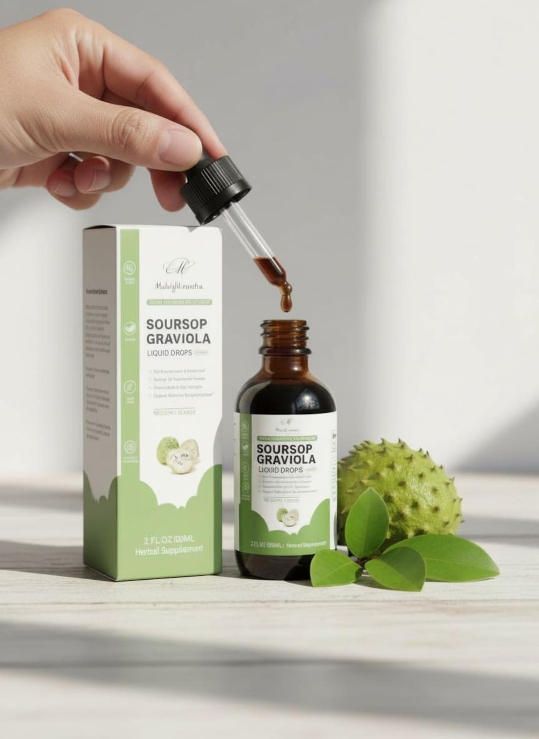 Organic Soursop Extract Drops | Graviola Botanical Liquid - Etsy