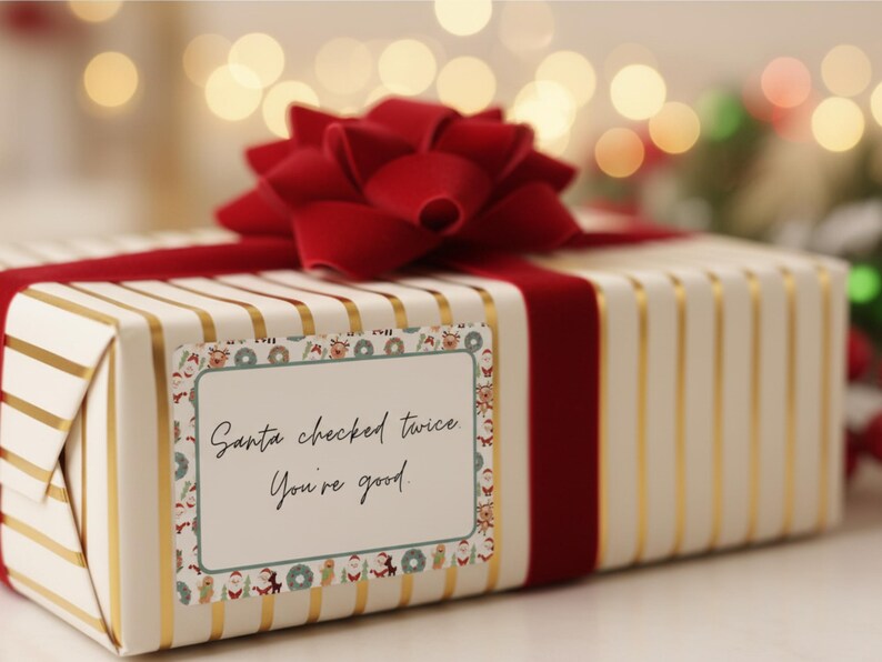 Editable North Pole Express Santa Parcel Sticker, Printable Shipping ...